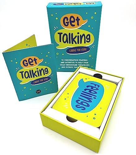 Get Talking Cards for Kids: 52 Conversation Starters and Activities to ...