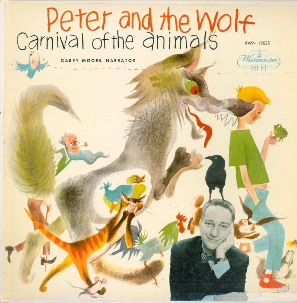 Garry Moore - Peter and the Wolf ; Rodzinski & Scherchen LP - Touché Livros