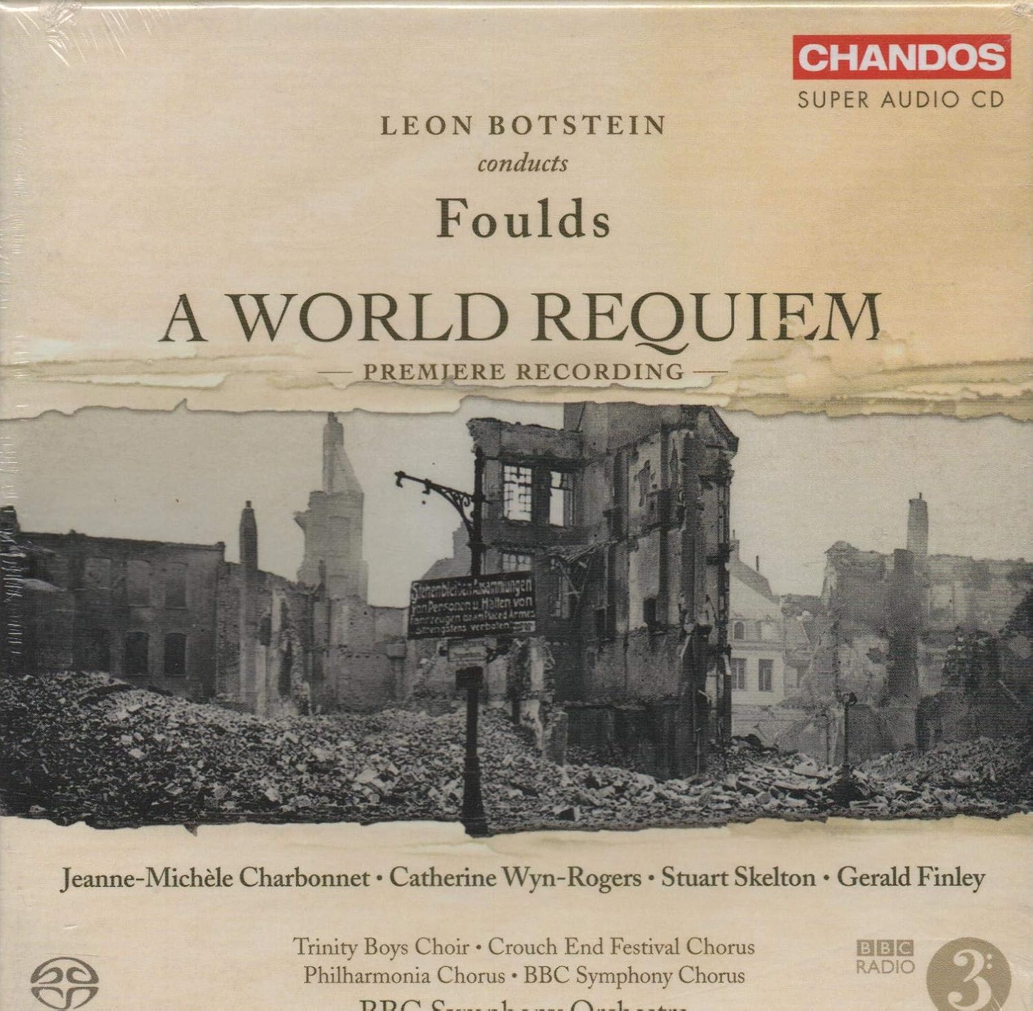 World Requiem – Foulds – CD de Áudio