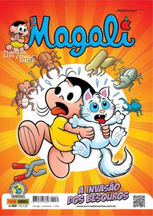Magali #30: A invasão dos besouros - Sidnei Salustre, Henrique Valdas ...