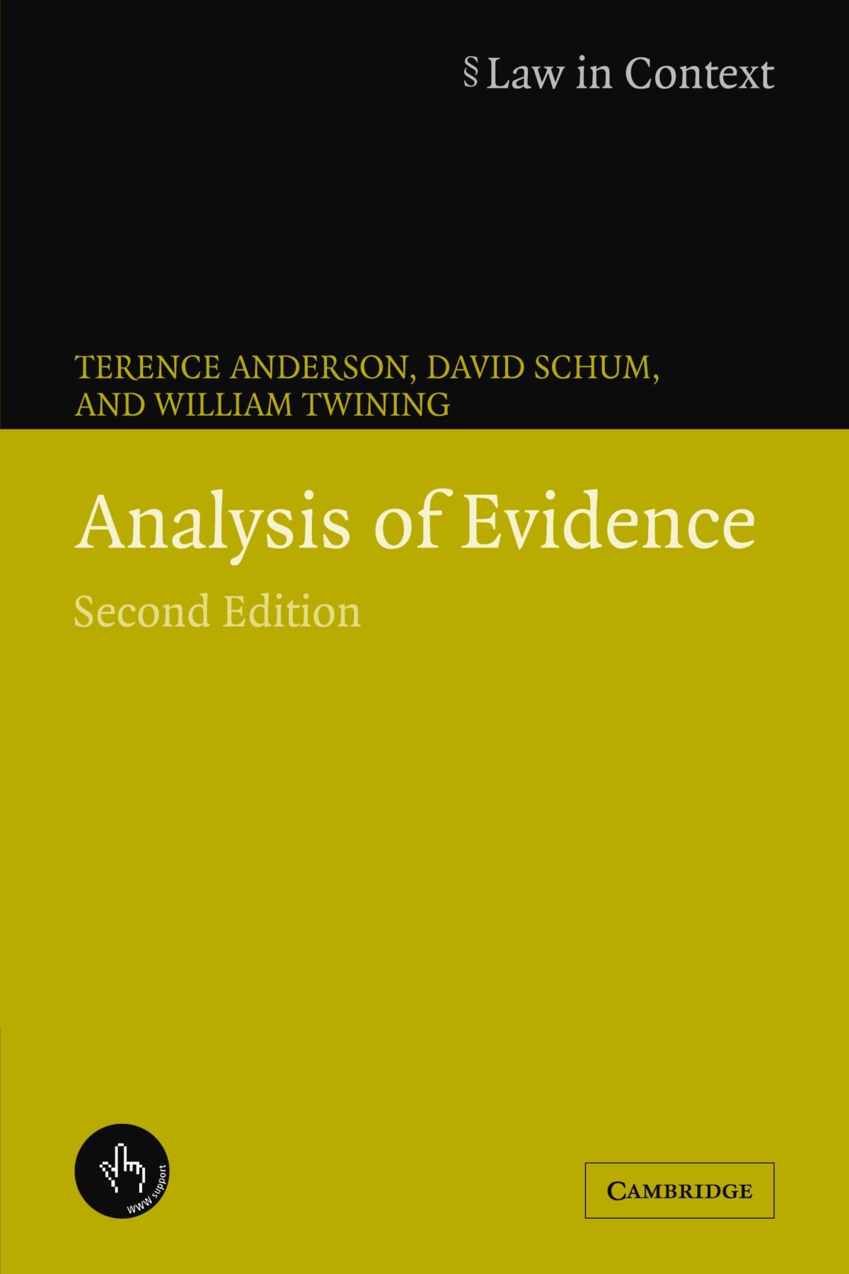 Analysis of Evidence - Terence Anderson, David Schum, William Twining ...