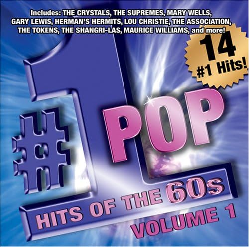 Number 1 Pop Hits of the 60s 1 – Various Artists – CD de Áudio